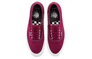 VANS Authentic Lx "capturing The Journey" Collaboration - Dark Red