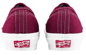 VANS Authentic Lx "capturing The Journey" Collaboration - Dark Red