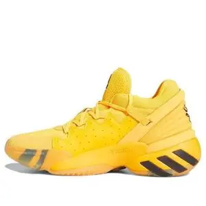 Adidas D.o.n. Issue #2 Crayola "solar Gold" Sneakers - Yellow/black