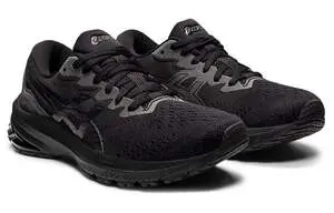 Asics Gt-1000 11 Wide 'triple Sneakers - Black