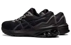 Asics Gt-1000 11 Wide 'triple Sneakers - Black