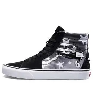 VANS Disney X Sk8-hi 'plane Crazy' High Top Sneakers - Black