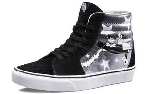 VANS Disney X Sk8-hi 'plane Crazy' High Top Sneakers - Black