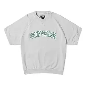 CONVERSE Retro Chuck Crew Fossilized T-shirt Asia Sizing - Grey
