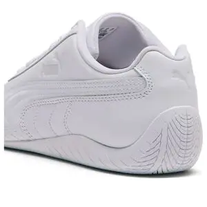 PUMA Speedcat Full Leather Sneakers - White/feather Gray