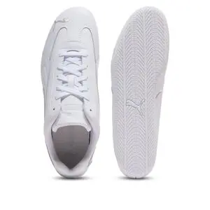 PUMA Speedcat Full Leather Sneakers - White/feather Gray