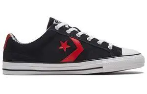 CONVERSE Star Player Low Top Sneakers - Black/red