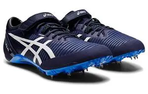 Asics Blade Track Spikes - Navy/blue