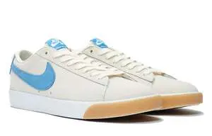 Nike Blazer Low Sb Gt 'pale Ivory - Blue