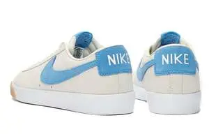 Nike Blazer Low Sb Gt 'pale Ivory - Blue