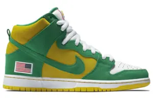 Nike Dunk High Pro 'oakland Athletics - Green