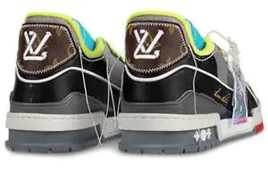 LOUIS VUITTON Trainer Low-top Sports Shoes - Blue/black