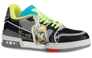 LOUIS VUITTON Trainer Low-top Sports Shoes - Blue/black