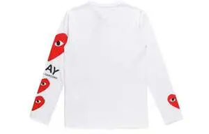 Play Comme Des Garcon Printed Sleeve Long-sleeve