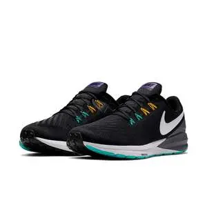 Nike Zoom Structure 22 Athletic Sneakers - Black