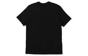 Nike Printing Pattern Round Neck Short Sleeve - Black