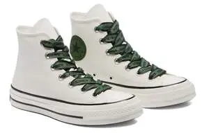 CONVERSE Chuck 70 Hi "wordmark Ribbon Laces" High Top Sneakers - White