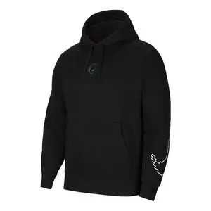 Nike Club Fleece Pullover Hoodie - Black