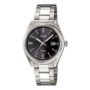 Casio Stainless Steel Quartz Analog Watch - Silver