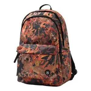 LI-NING Badfive Graphic Backpack - Orange/black