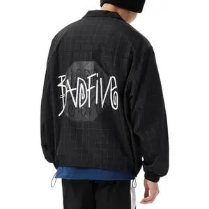 LI-NING Badfive Graphic Sports Half Zip Jacket