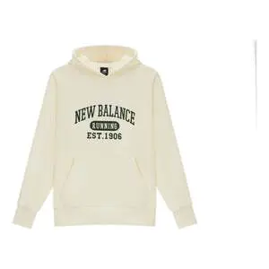 NEW BALANCE Classic Lifestyle Hoodie - White/black