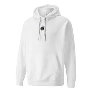 PUMA Circle Logo Hoodie - White