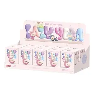 POP MART The Monsters Labubu Lazy Yoga Sealed Case - Multi-color