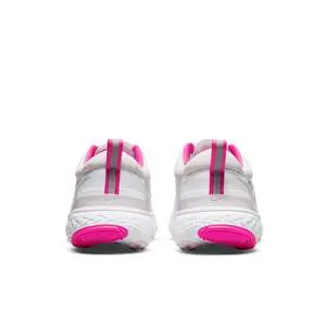 Nike React Miler 2 Athletic Sneakers - White/pink
