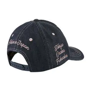 PALACE X Evisu Embroidered Denim Cap - Indigo