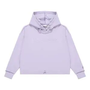 NEW BALANCE Embossed Logo Hoodie - Purple