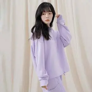 NEW BALANCE Embossed Logo Hoodie - Purple