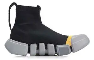 LI-NING High-top Sneakers - Blackgrayyellow