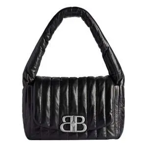 Balenciaga Monaco Small Sling Bag - Black