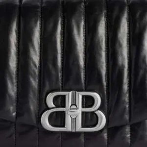 Balenciaga Monaco Small Sling Bag - Black