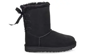 UGG Short Bow Stiefel Fleece Lined Boots
