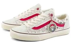 VANS Style 36 X The Monsters "white Red" Sneakers