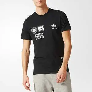 Adidas Originals 3m Reflective Animal Graffiti Short Sleeve Tee