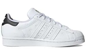 Adidas Originals Superstar Allover Debossed Trefoils - White/black