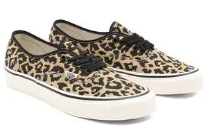 VANS Authentic 44 Dx Anaheim Factory Leopard Print Low Top Sneakers - Brownbrown