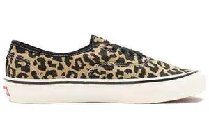 VANS Authentic 44 Dx Anaheim Factory Leopard Print Low Top Sneakers - Brownbrown
