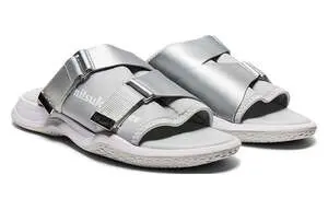 Onitsuka Tiger Ohbori Slider Sandals - Silver