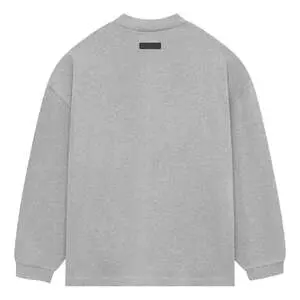 Fear Of God Ss24 Heavy Jersey Long-sleeve T-shirt 'light Heather - Grey