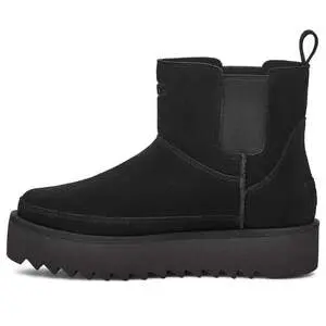 UGG Classic Chelsea Platform Mini Boot - Black