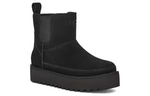 UGG Classic Chelsea Platform Mini Boot - Black