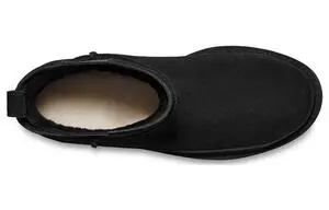 UGG Classic Chelsea Platform Mini Boot - Black