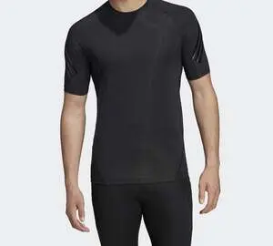 Adidas Training Short Sleeve With Stripe Detailing
