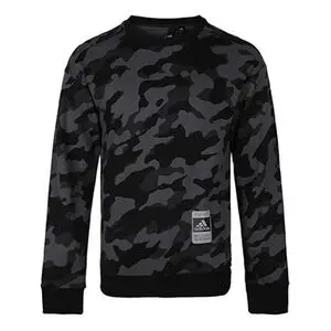 Adidas Long Sleeve Crewneck Sweatshirt - Black/grey