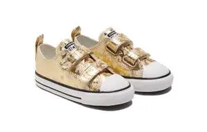 CONVERSE Chuck Taylor All Star 2v Metallic Low Top Sneakers - Gold