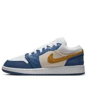 JORDAN Air Jordan 1 Low SE "Messy Room" Sneakers Blue/yellow